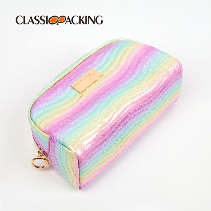Quality Shiny Rainbow Cosmetic Bag Wholesale - CLASSIC PACKING